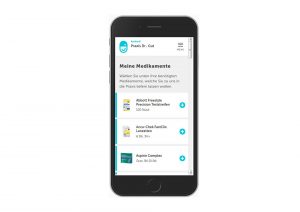 Patienten Web-App des Remedi Nachbestellservices
